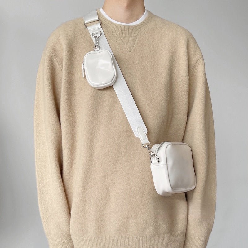 Sacoche Blanche | AkitoParis™ – AkitoParis Japanese Clothing Boutique