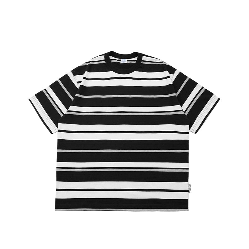 T-Shirt à Rayure | AkitoParis™ – AkitoParis Japanese Clothing Boutique
