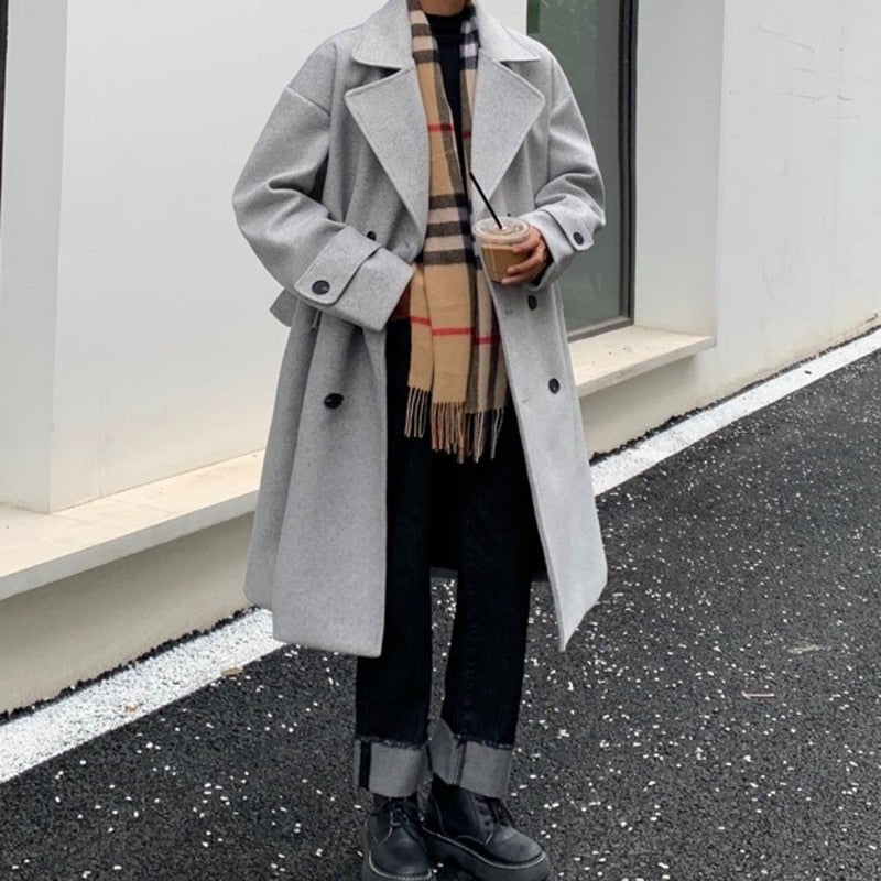 Trench Coat Homme Long | AkitoParis™